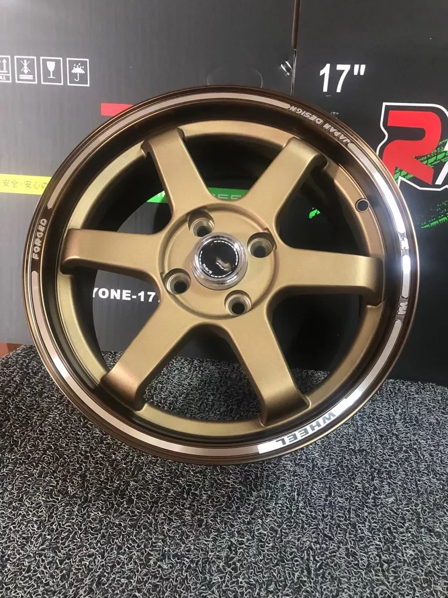 Japan Design Te37 Racing Car Rims 15 Inch 4 Holes Aros De Carro 15 ...