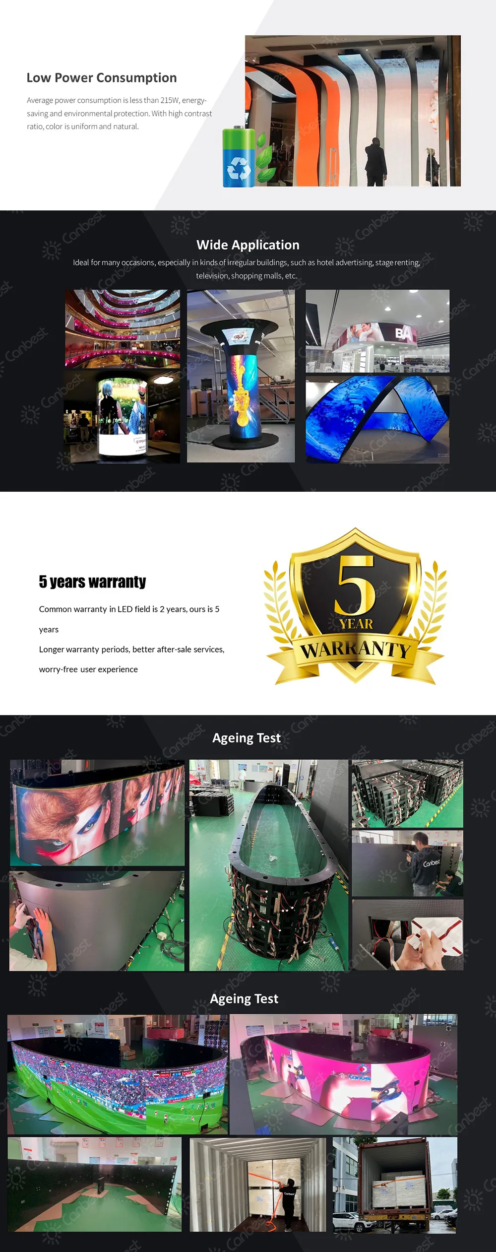 Small Cheap Digital Billboards New Style Full Color Round Shaped Soft ...