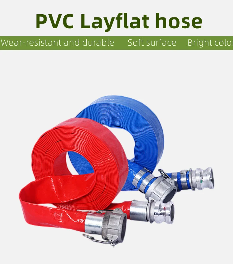 Pvc Sprinkler Layflat Hose Plastic Irrigation Pipe Suppliers - Buy ...