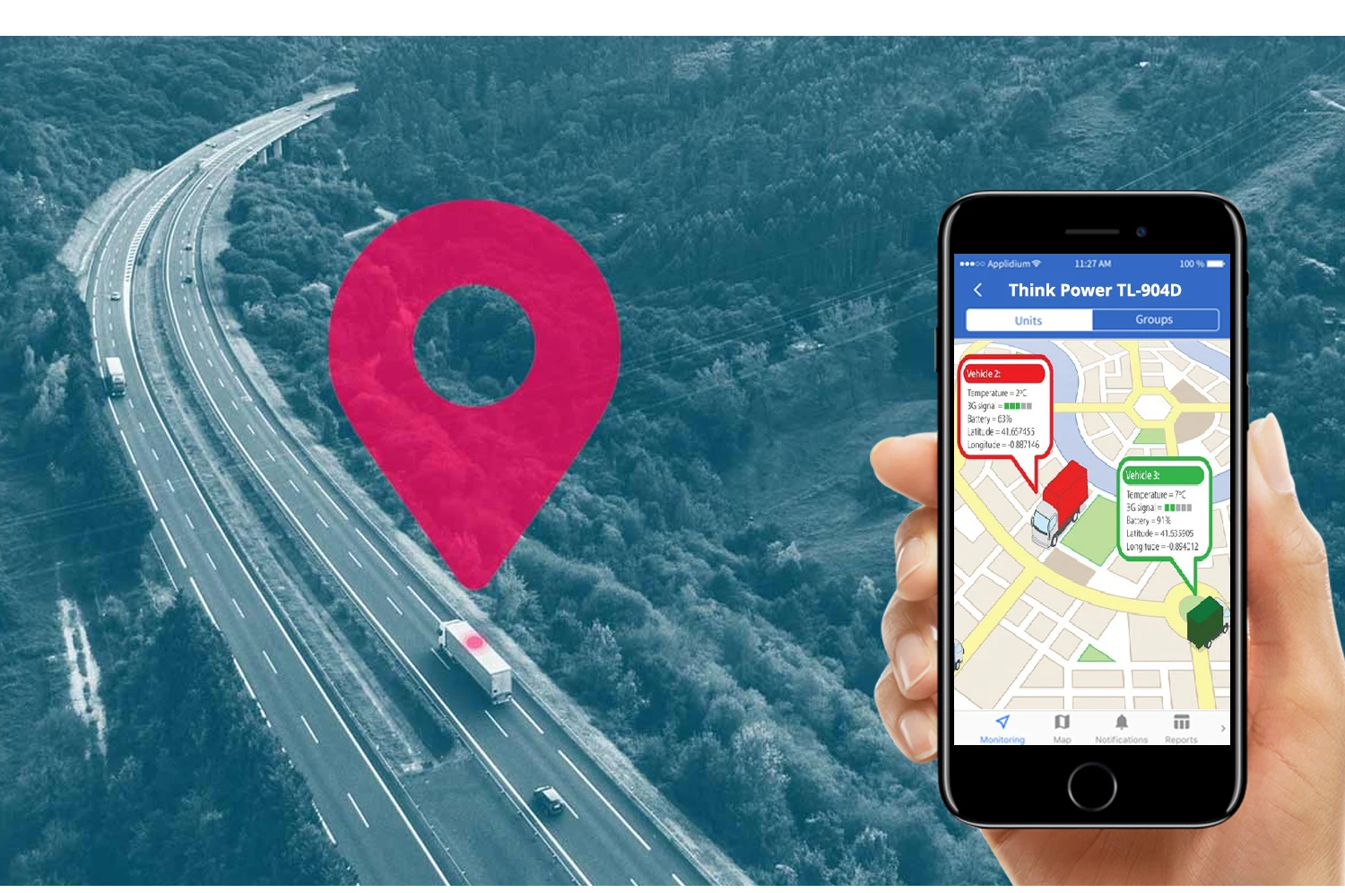 4g Magnetic Cargo Container Trailer Chassis Gps Tracking Solar Powered ...