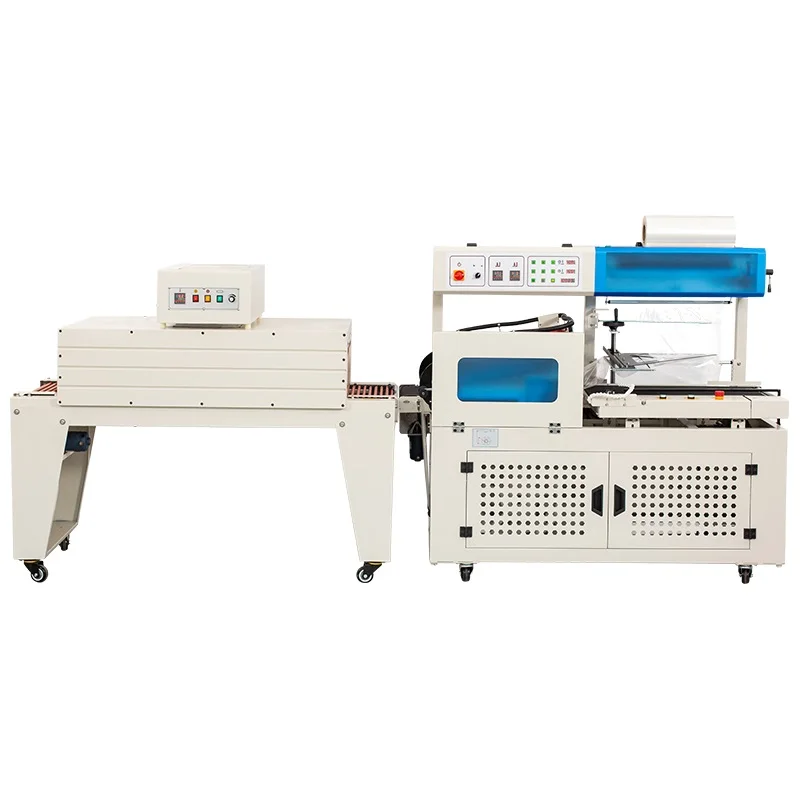 PQ450 Semi-Automatic L-Shaped Sealing Cutting Packing Machine Pq-5545 ...