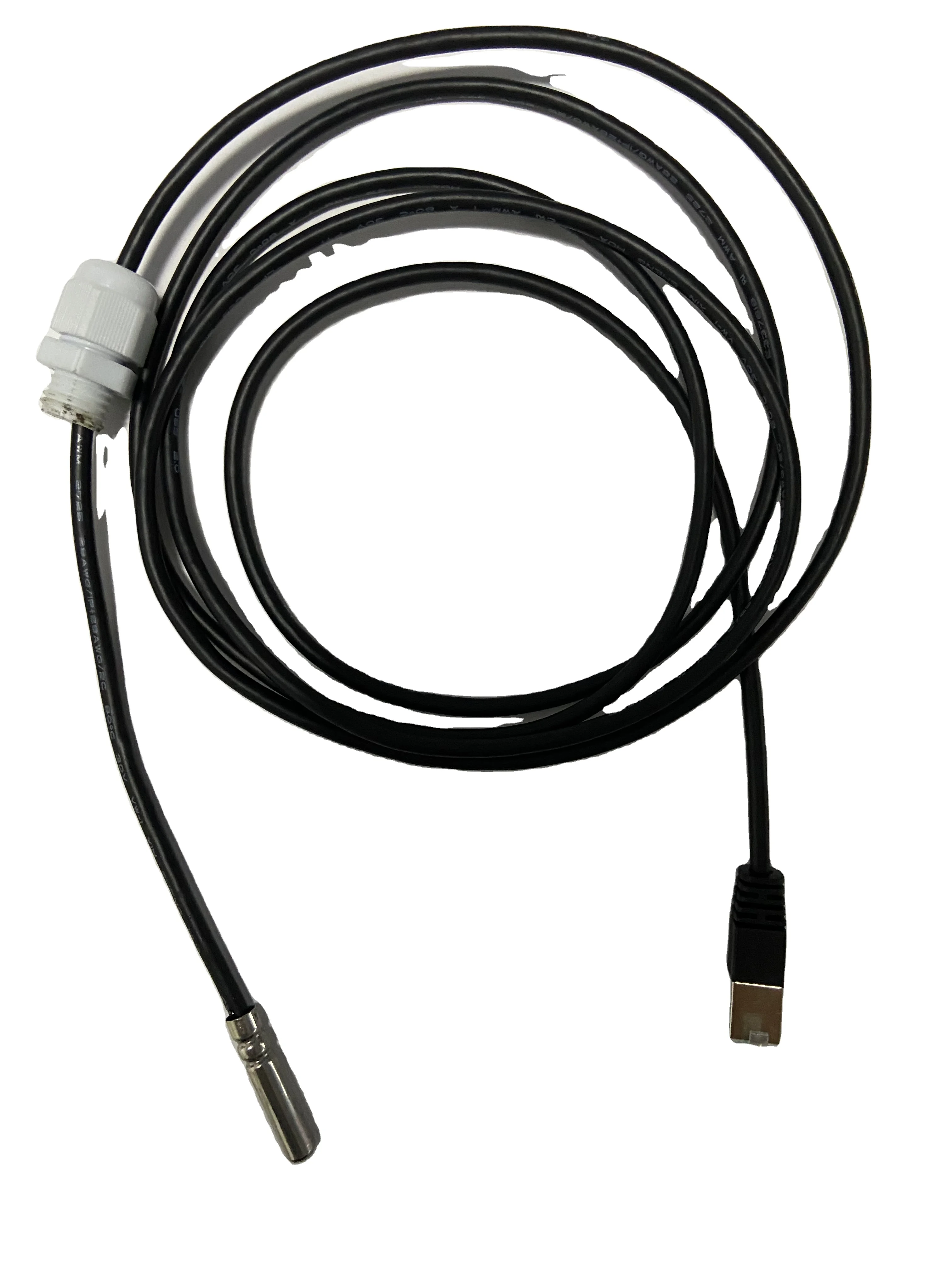 Waterproof Threaded Digital Temp Sensor - 1/2" NPT Ds18b20