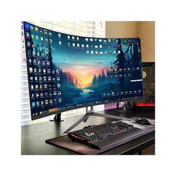 4k Monitor 32 Inch Lcd Monitors Curved Borderless Professional 4k ...
