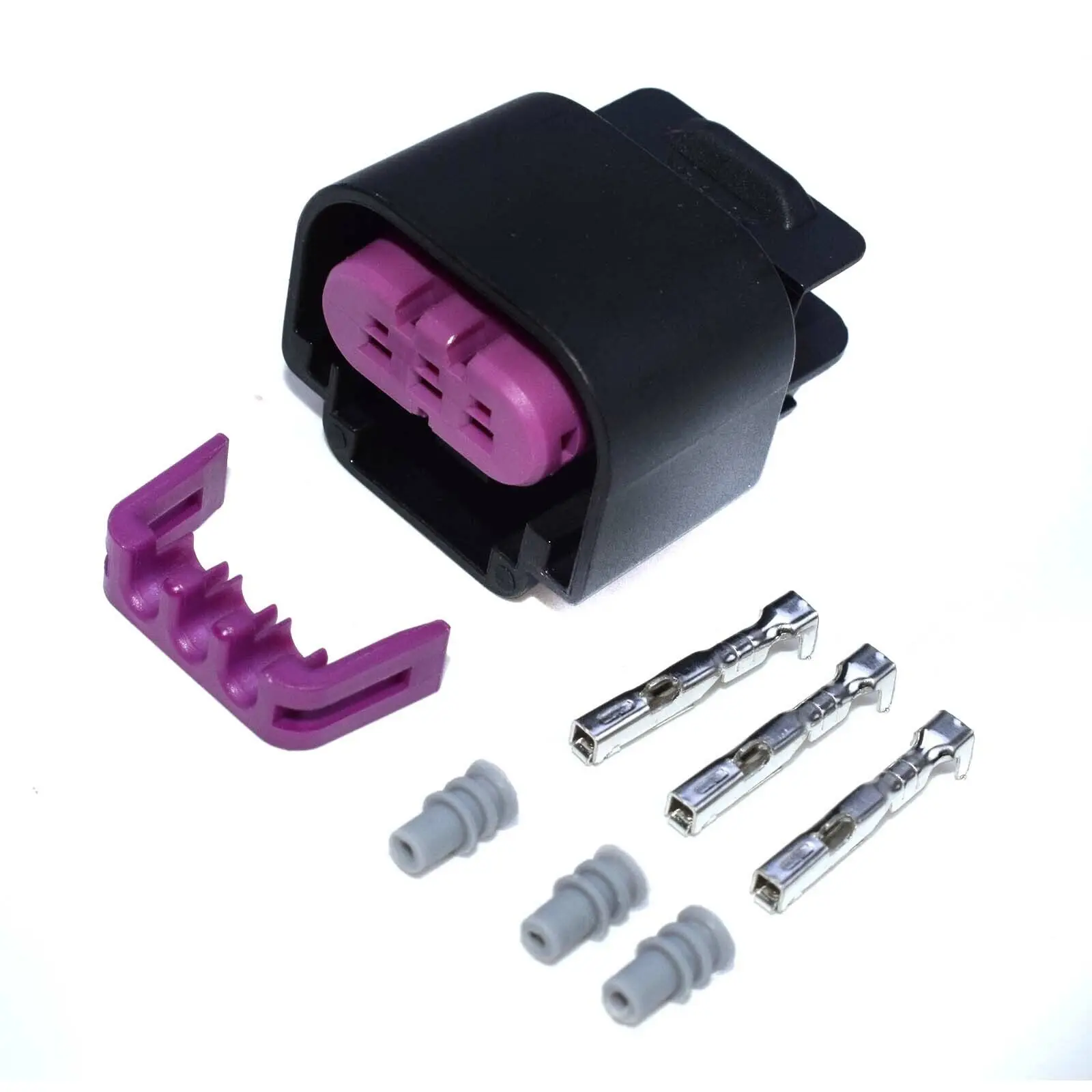 3pin Flex Fuel Sensor Connector Pigtail Wire Harness Plug 13511132 For ...