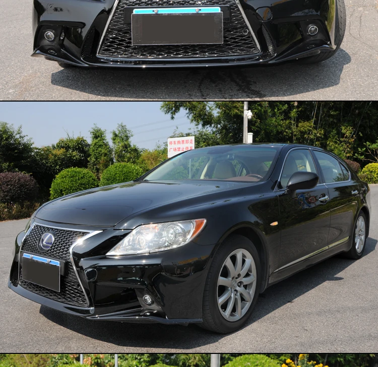 Runde Resin Material Body Kit Modified F Style Ls600h Suitable For 2006-2012 Lexus Ls460 Front ...