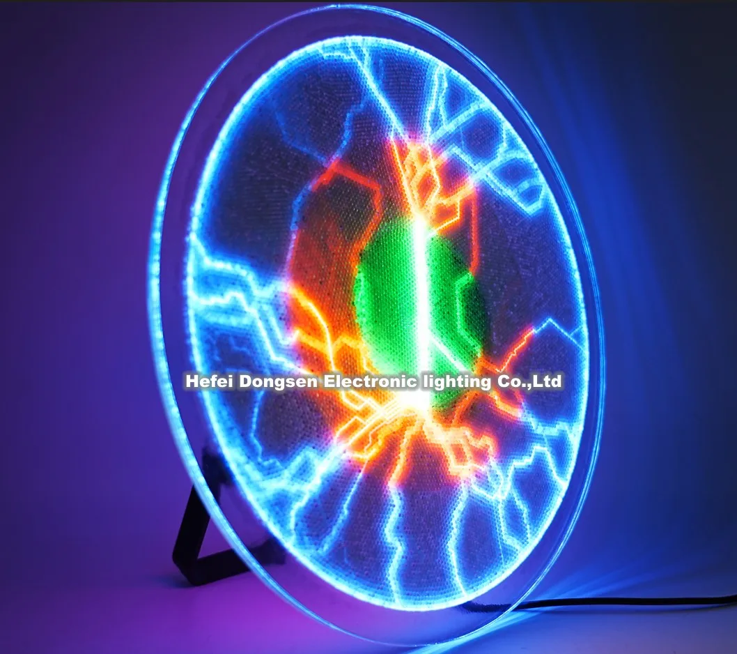 12 Inch RGB Plasma Plate Lamp for Residential Use - Custom Design OEM