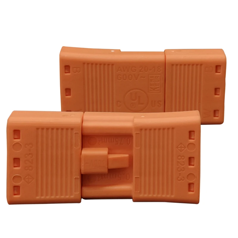 3 Pin Quick Disconnect Plug in Wire Connector for 18-20AWG Power ...