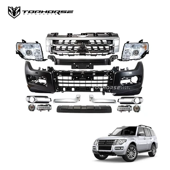 2015-2018 Mitsubishi Pajero V93 V97 Upgrade To V98 Body Kit Facelift Bumper - Buy Pajero V97 ...