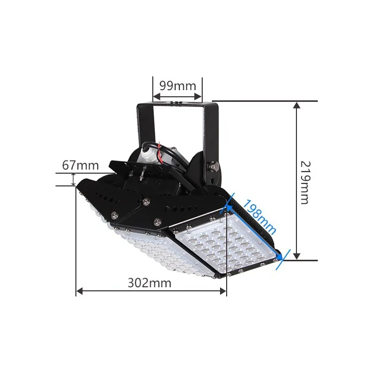 BSF UV Light Full Spectrum 150W LED Grow Lamp | Adjustable Angle IP65 ...