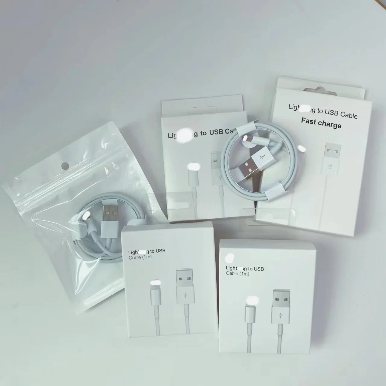 Customized Logo 1m 2m 3m 3ft 6ft 10ft Lighting Charger Cable For Apple ...