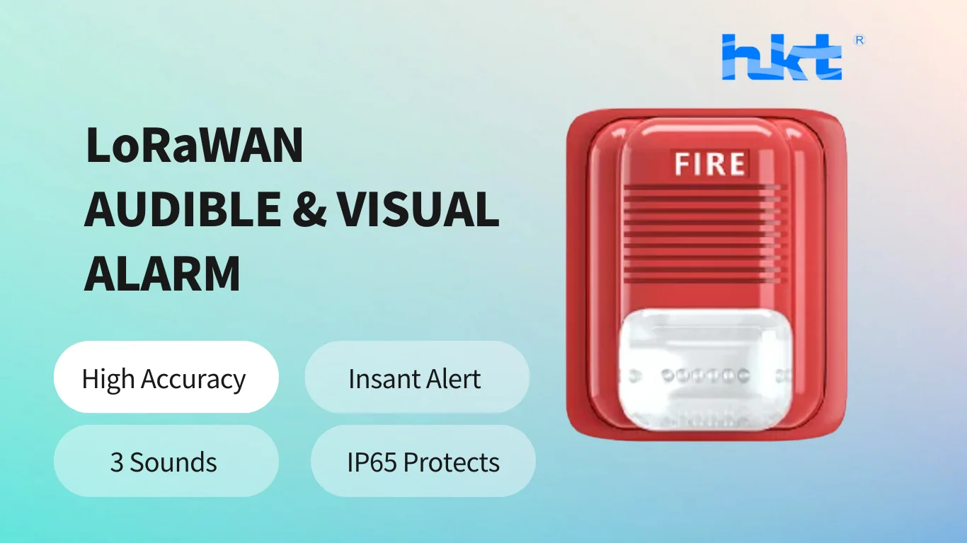Industrial Waterproof Lorawan LED Alarm Sounder for Safety