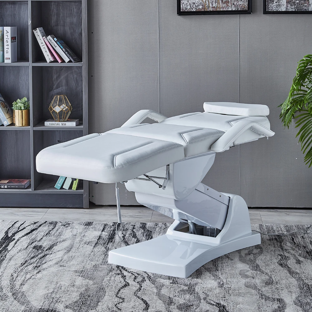 Modern Beauty Salon Furniture Spa Massage Table White Facial Bed ...