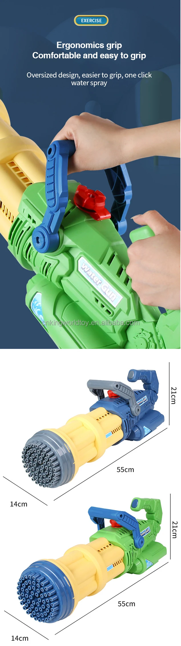 Large Capacity High Pressure Electric Water Gun Shooting Game Outdoor ...