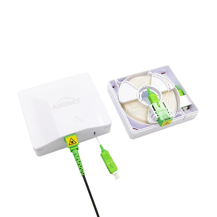 FTTD 1 Core Fiber Optic Wall Mounted Termination Box