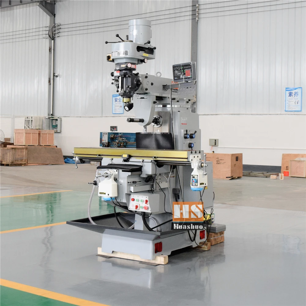 5hw Vertical Turret Milling Machine Universal Milling Machine R8 ...