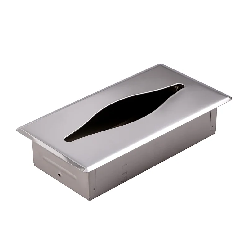 Stainless Steel Wall Mount Recessed Tissue Dispenser Bathroom ...