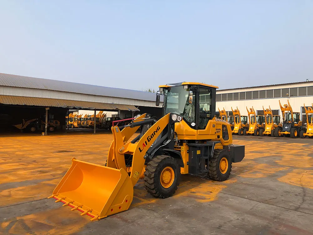Laigong LG928 Earthwork Articulated Wheel Loader 4 X4 Wheel Loader 3 ...