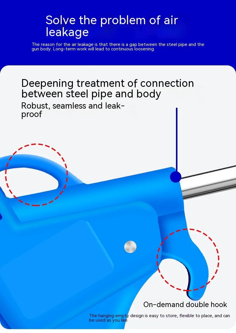 Pneumatic Tools Plastic Anti Rust Air Blowing Duster Blow Air Clean Gun ...