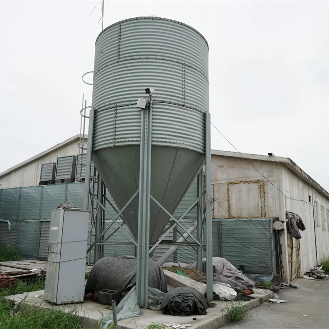 Wholesale Low Cost Vertical Grain Storage Silo Price 30 Tons Capacity ...