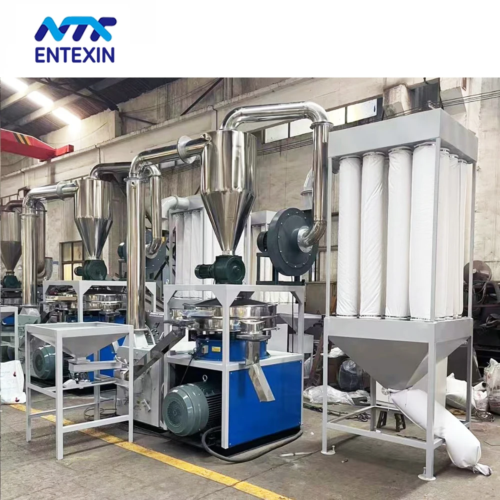 Plastic Grinding Machines Plastic Milling Machine Pet Rotating Blade ...