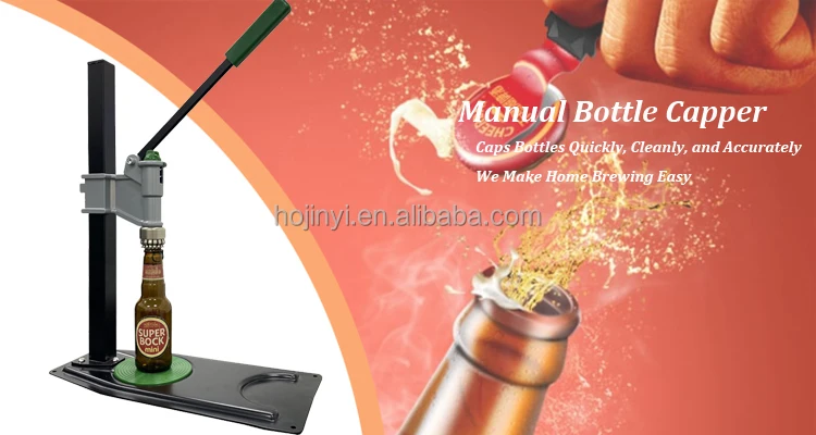 Home Brew Bench Capper Manual Capping Tool Bench Bottle Capper for ...
