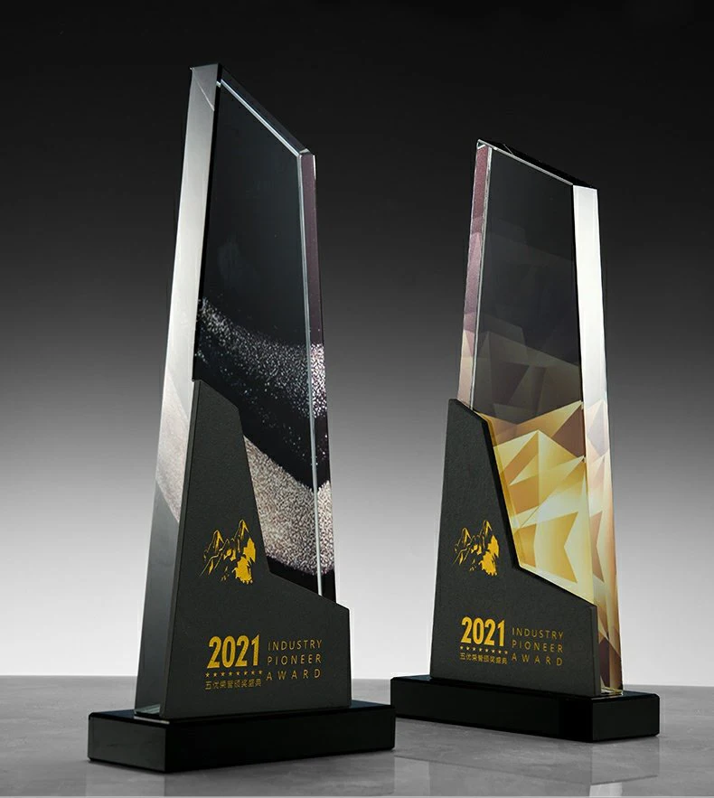 Wholesale Printing Crystal Trophy Awards Custom 3d Laser Engrving ...