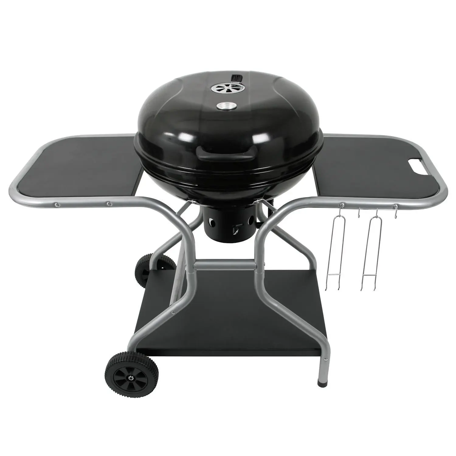 22'' Garden Kettle Enamelled BBQ Trolley - Perfect for Outdoor Cooking