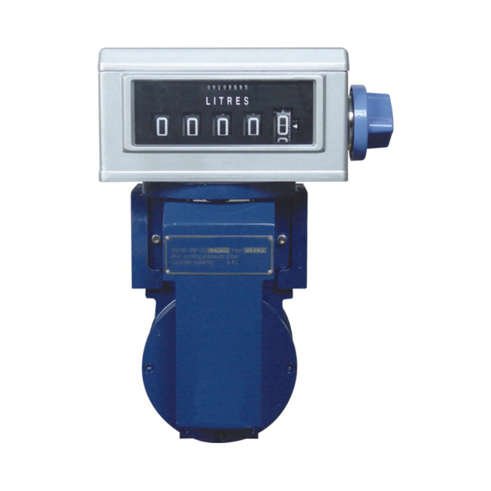 Sm Series Accurate Oil Flow Meter Positive Displacement Rotary Vane ...