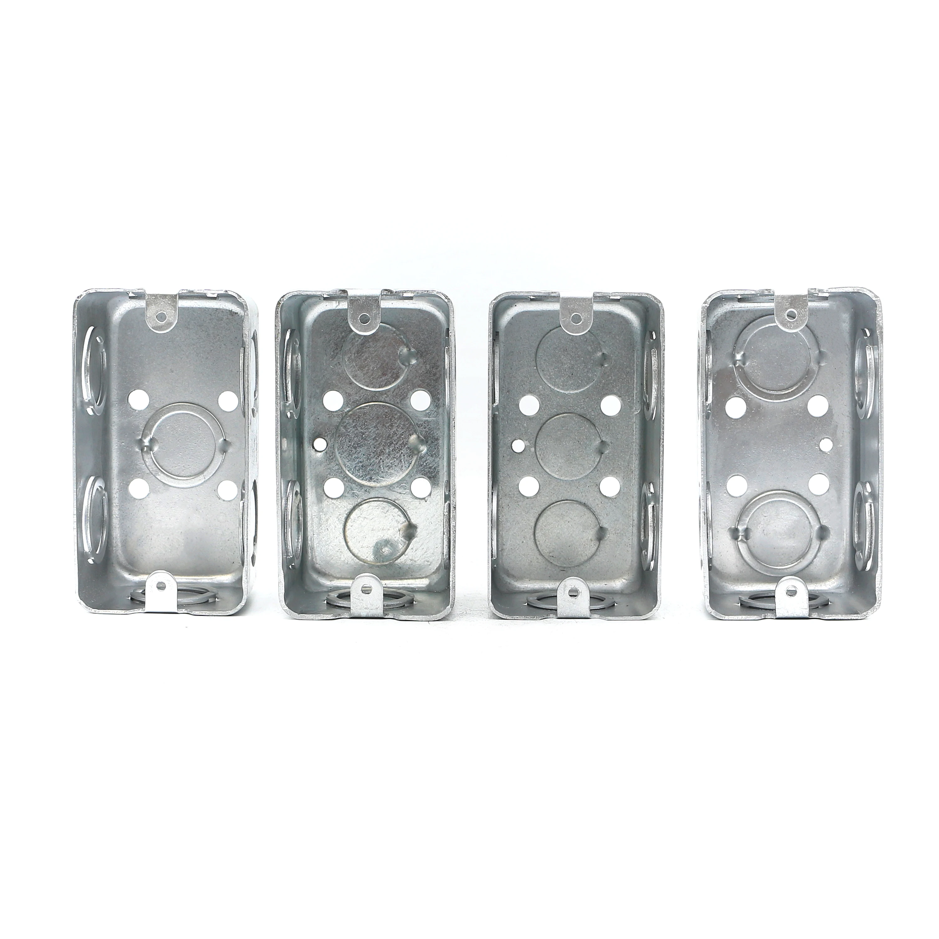 2" * 4" Rectangular Junction Box Galvanized Steel With Combination ...