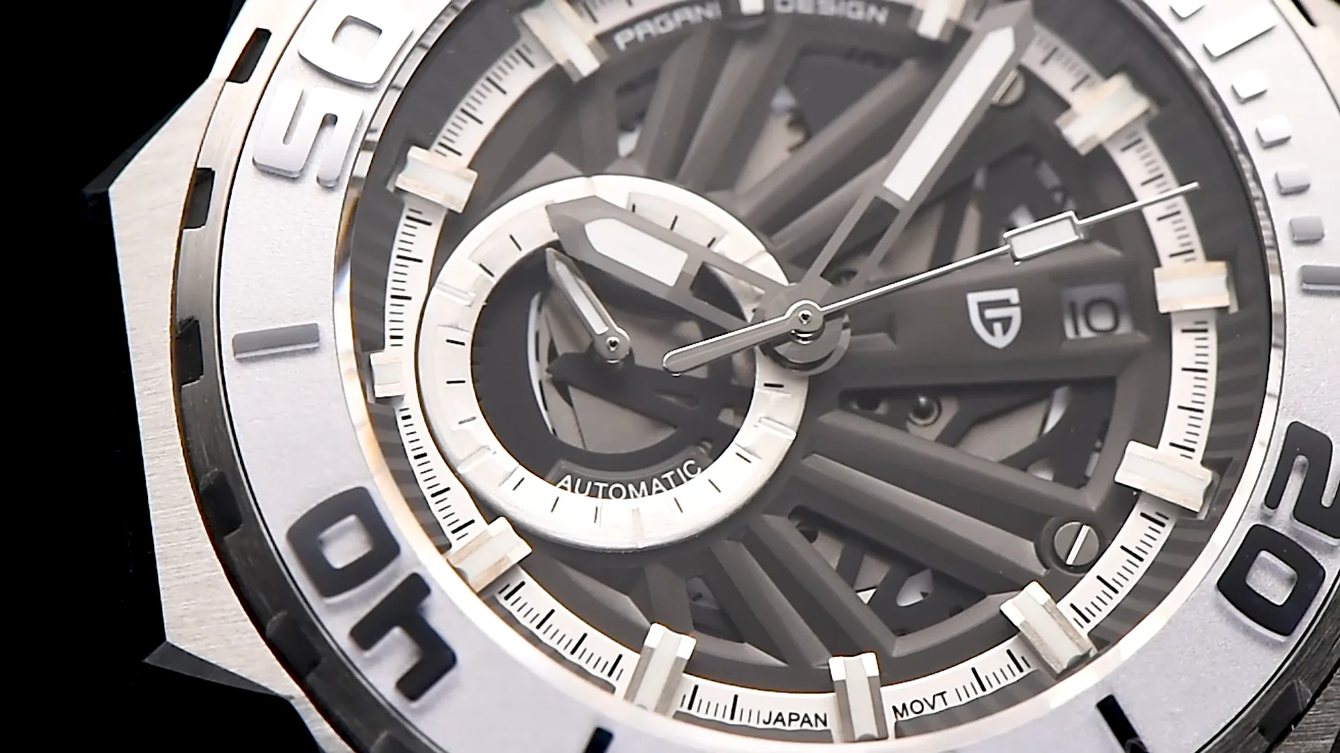 Pagani Design Skeleton Men Mechanical Wristwatches Automatic Men Sports ...