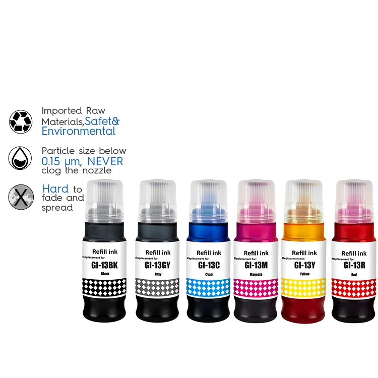INK-TANK GI13 Compatible Refill Ink for Canon PIXMA G510