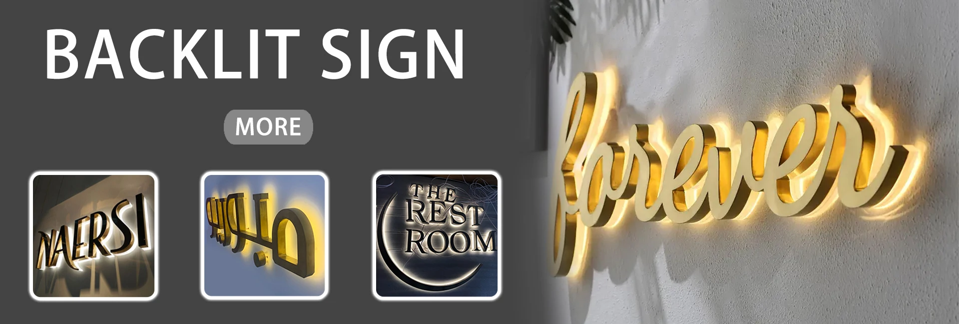 Enping Charming Sign Processing Factory - LED sign, metal sign