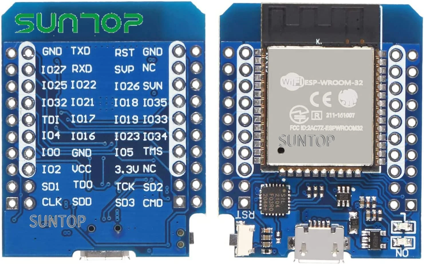 ESP32 Mini ESP-WROOM-32 Development Board - Iot & Wifi