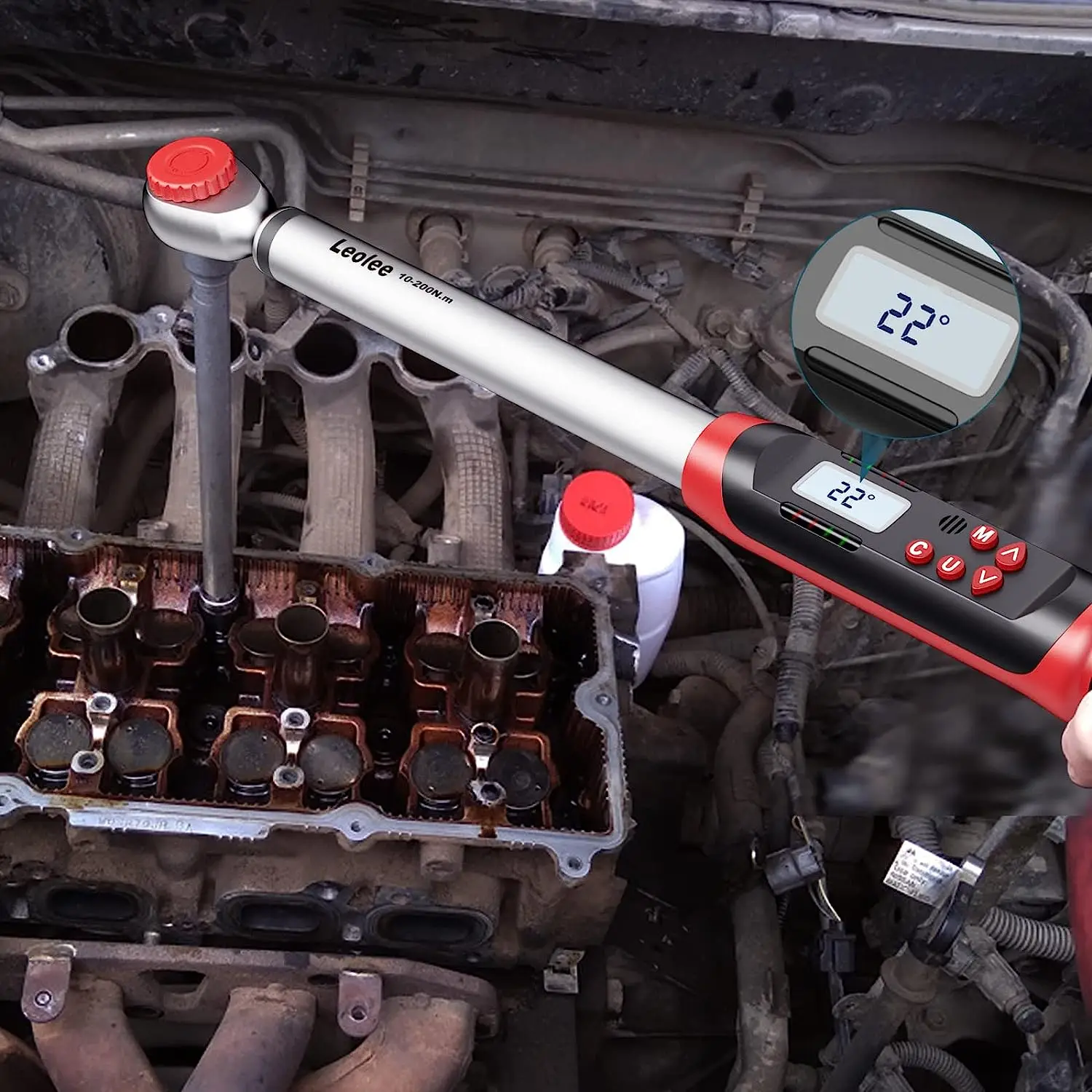 Digital Torque Wrench Ratchet Spanner Auto Repair Tool Torque Wrench ...