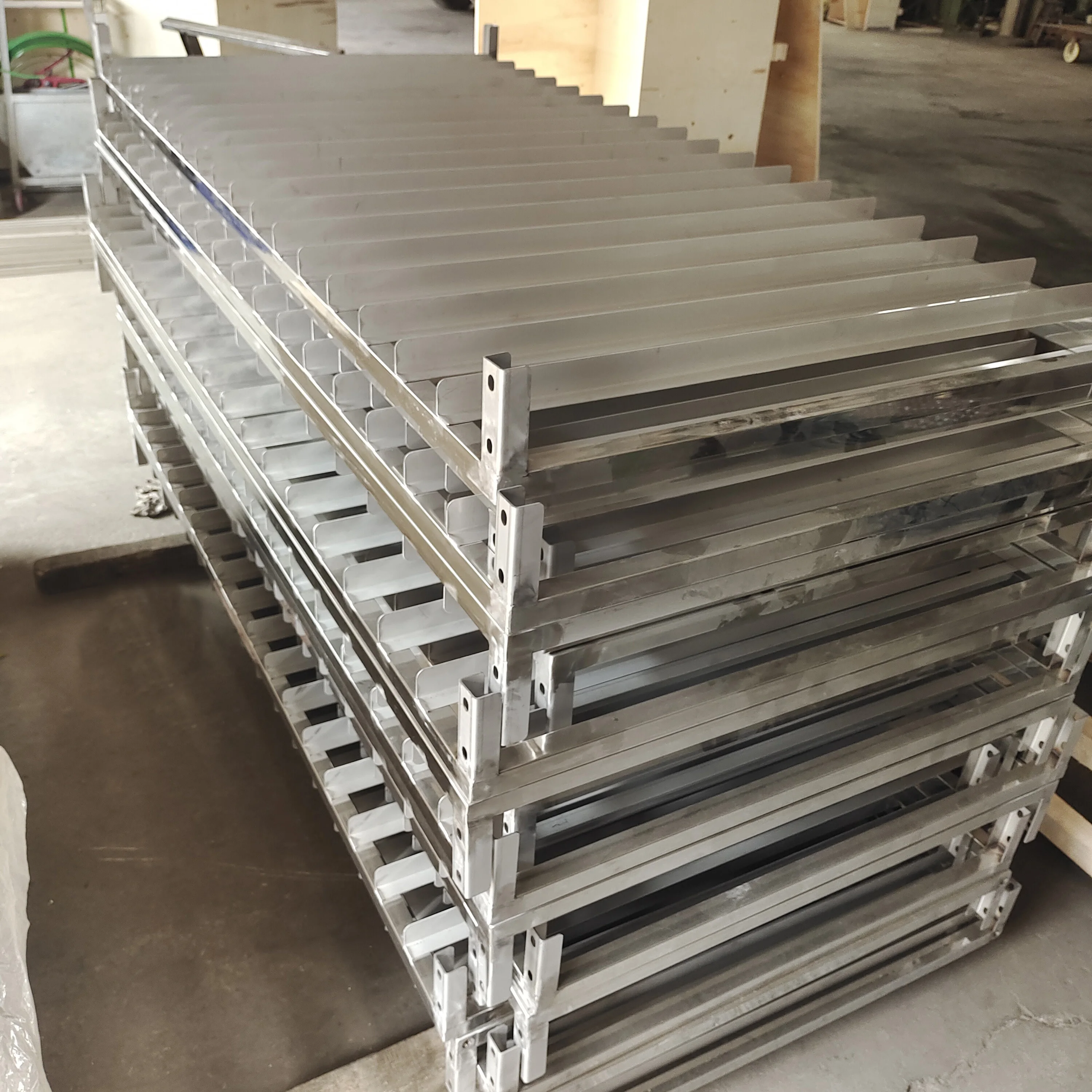 Custom Made Stainless Steel Wire Mesh Tray Rack Trolley 201 304 ...