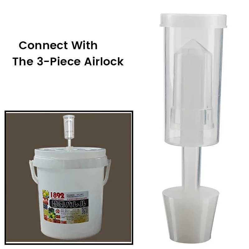 Fermented Silicone Plug, Home Brewing Fermentation Carboy S/ 3 Piece ...