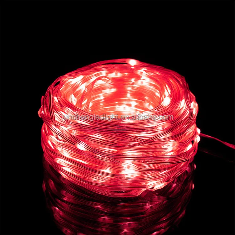 Led Magic Color Point Control Leather Wire Lamp String