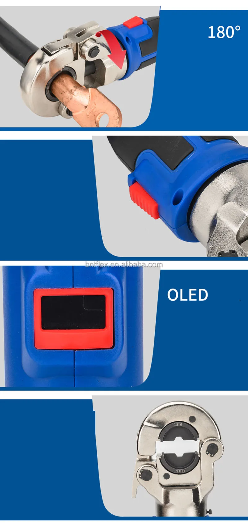 16-300mm2 Pz300 Rechargeable Cable Lug Wire Copper Terminals Hydraulic ...