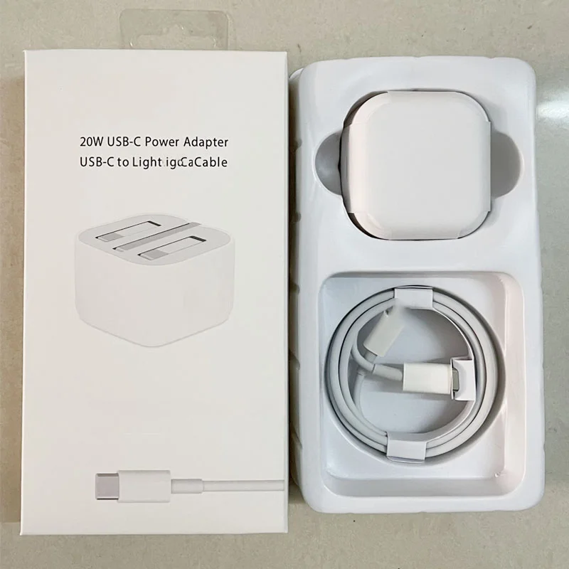 Uk Plug Pd 20w Fast Charging Power Supplier Wall Charger Usb C Power ...