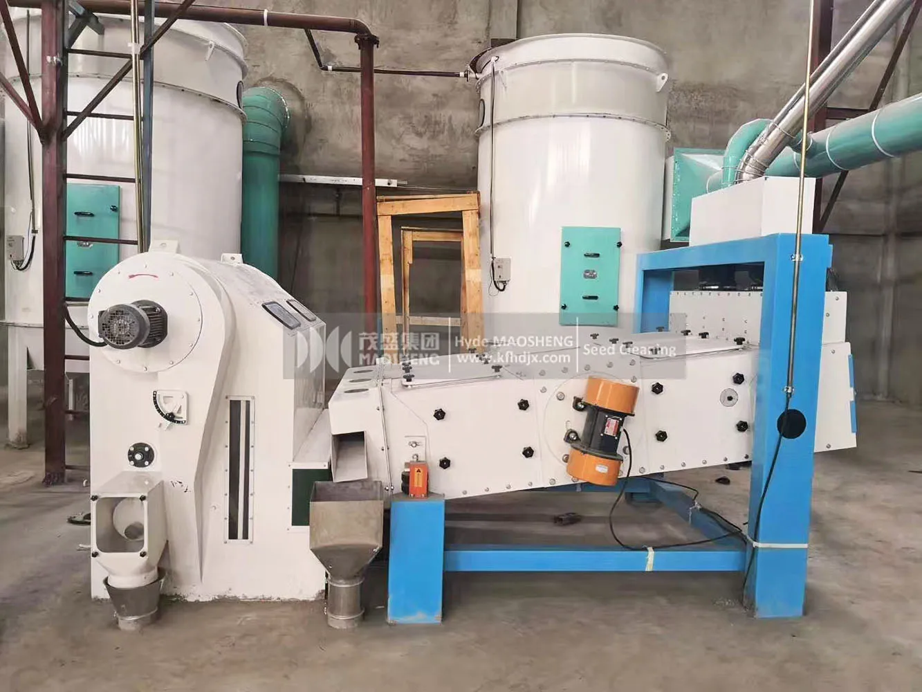 Grains Pulses Seeds Cleaning with TFXH Air Recycling Aspirator