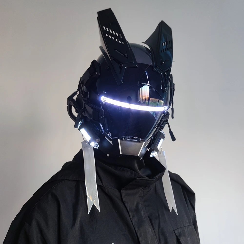 Cyberpunk Mask Cosplay For Men Fashion Mask For Party Cosplay Halloween ...