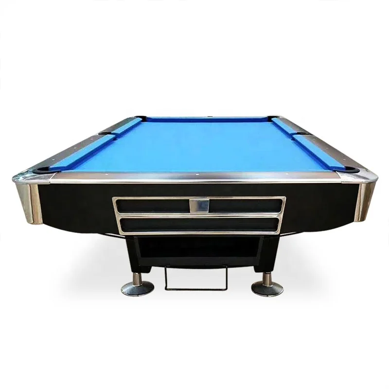 4th Pool Table Wood 9ft Outdoor Slate Billiard Pool Table