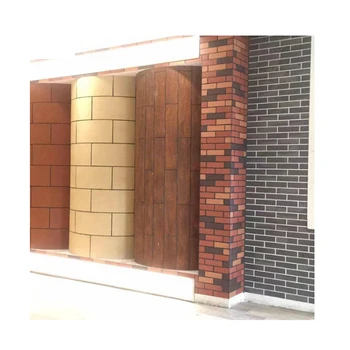 Red Cladding Veneer Tiles Facade Brick Slip Fascia Wall Thin Brick ...