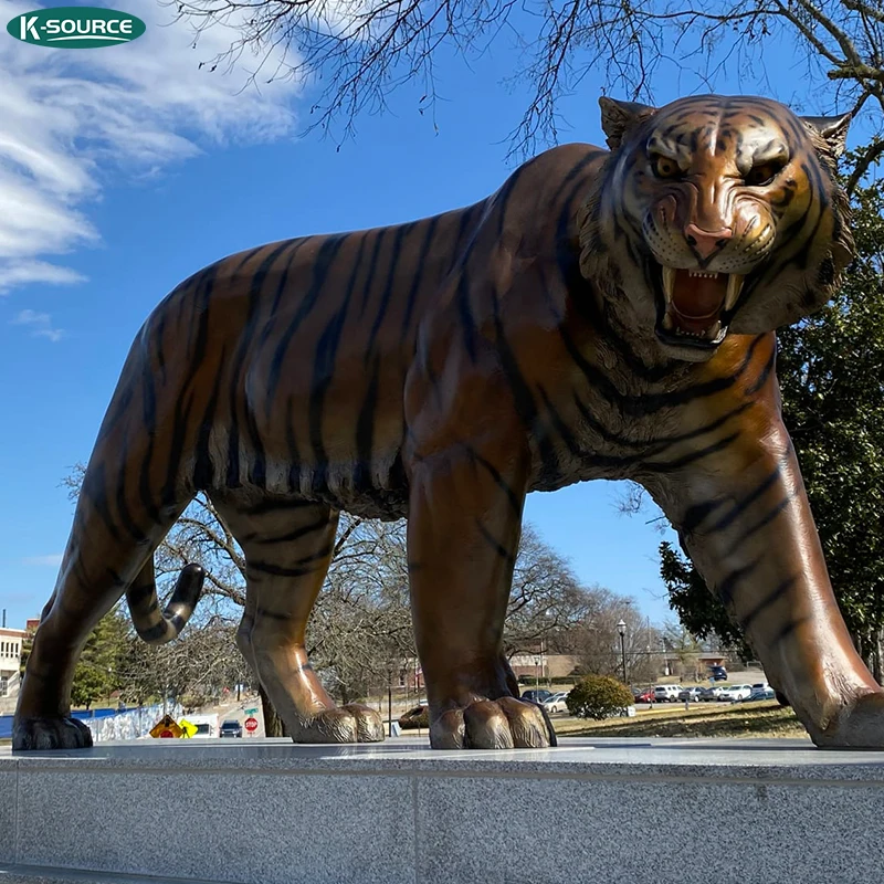 Life-size Bronze Tiger Statue Sculpture Bronze Animal Sculpture - Buy ...