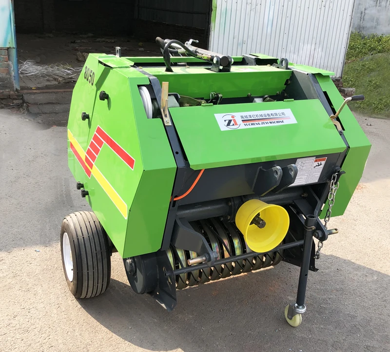 ZYRK1070 Tractor Mounted PTO Drive Round Hay Baler - 25-35KG