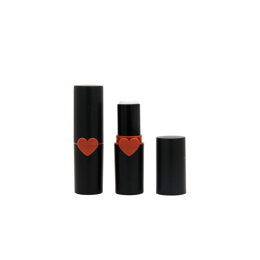 Red Heart Empty Lipstick Tube Container Cosmetic Packaging Lipstick ...