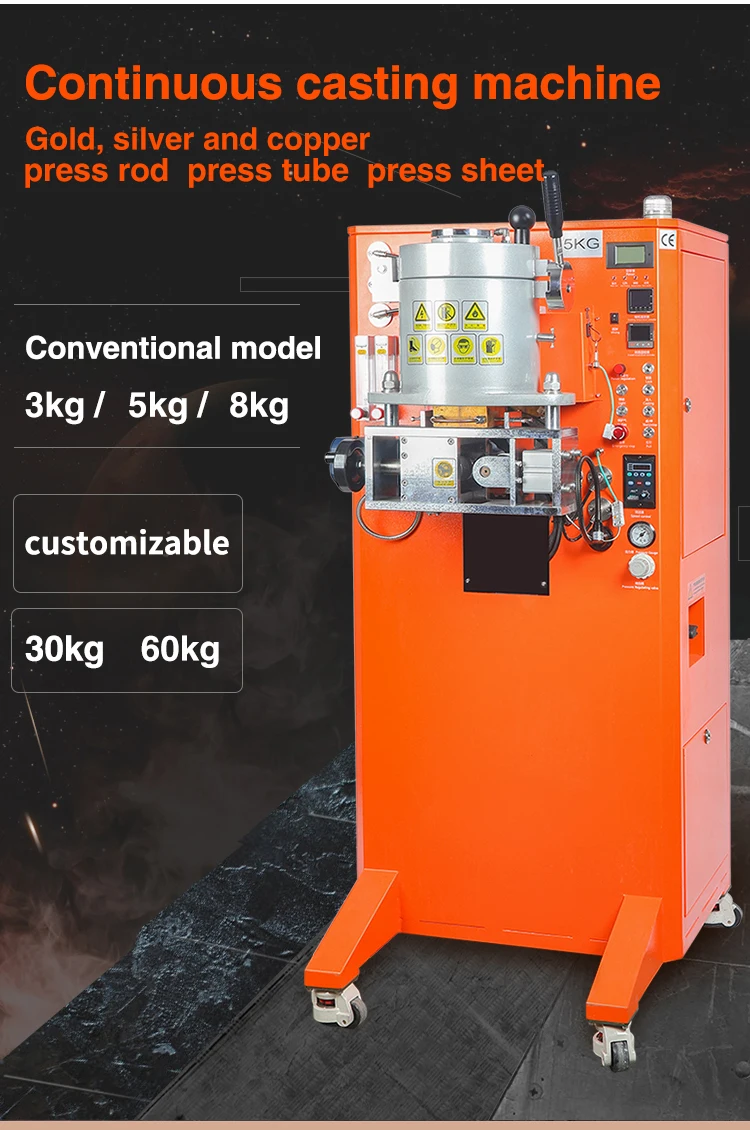 Copper Tube Manufacturing Horizontal Continuous Casting Making Machine ...