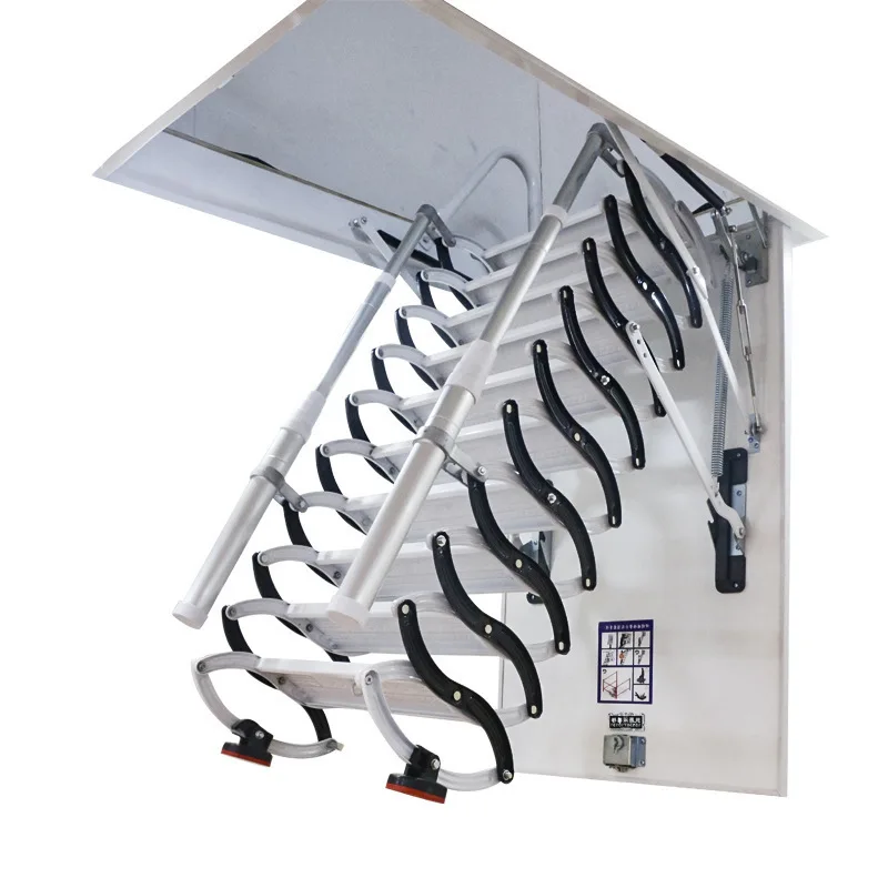 Alibaba.com: Heavy Duty Motorized Electric Lift Attic Ladder with ...