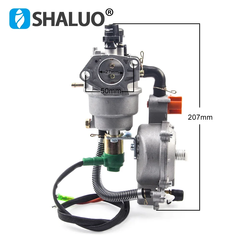 Updated Auto Choke Lpg Dual Fuel Carburetor Ng Conversion Kit For 5kw 6 ...