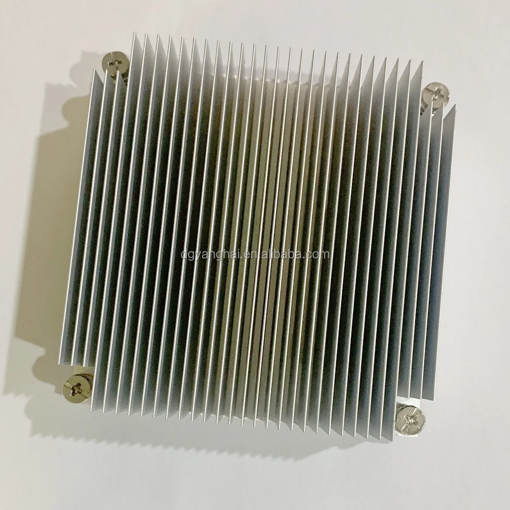 T6 6061 Aluminum Fins Heatsink Design for Lamp Amplifier Projector ...